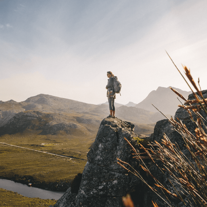 Man on mountain CC